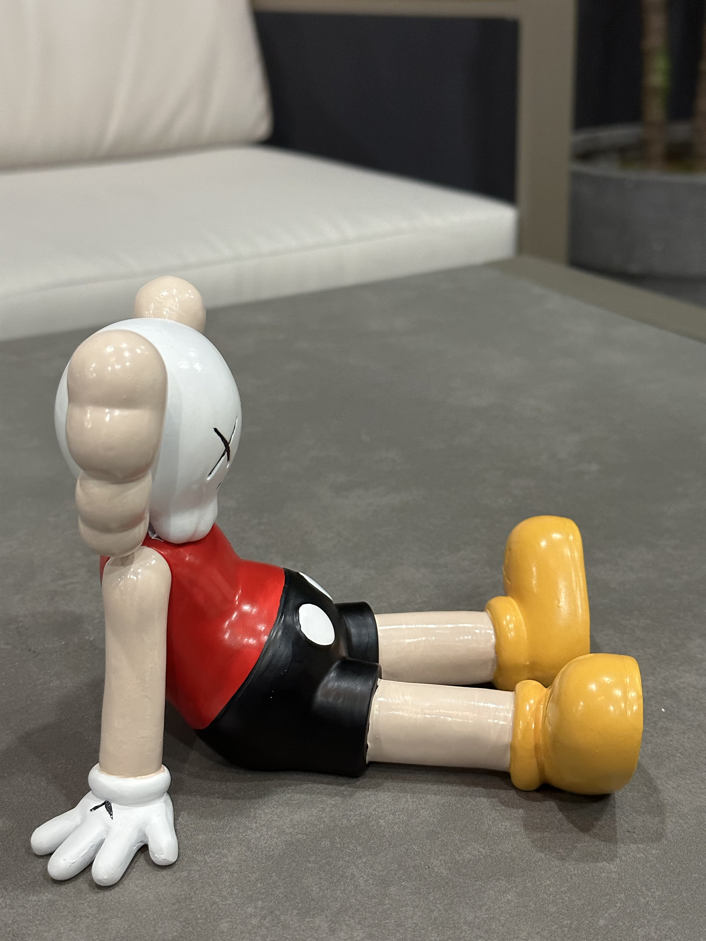Tired Kaws Sculpture Mini Kaws Figurine Shelf Accessory - Etsy