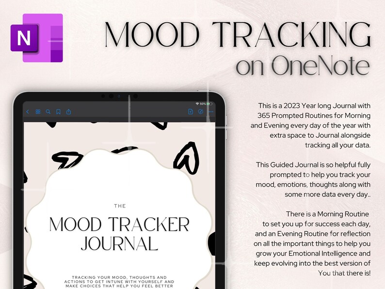 FOUR JOURNALS Bundle for ONENOTE, Onenote Journal Templates, Digital ...