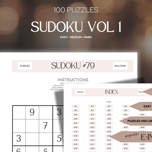 Sudoku - Etsy