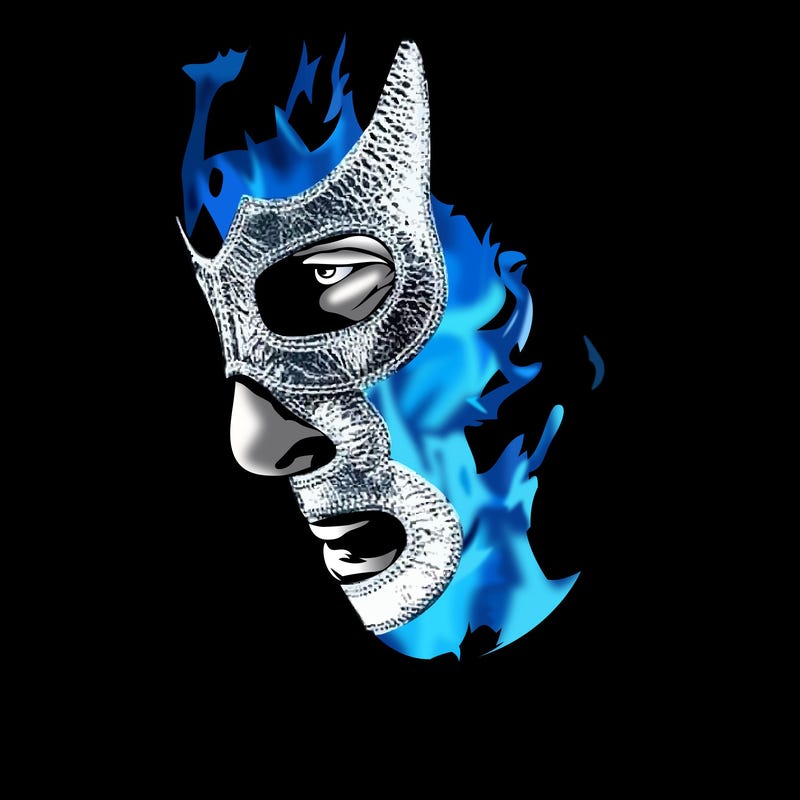 Demon Mask Wrestling - Etsy