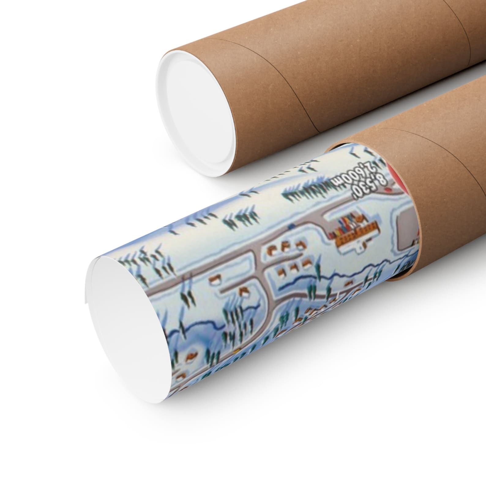 Alta Ski Area Poster, Snowbird Trail Map - Etsy