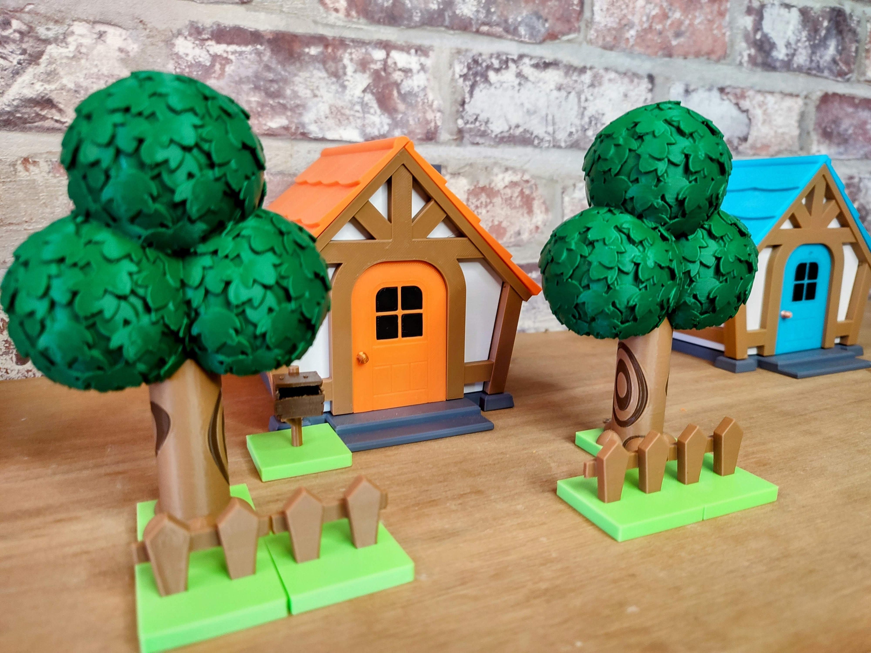 Animal Crossing Tree 3D Print - Etsy UK
