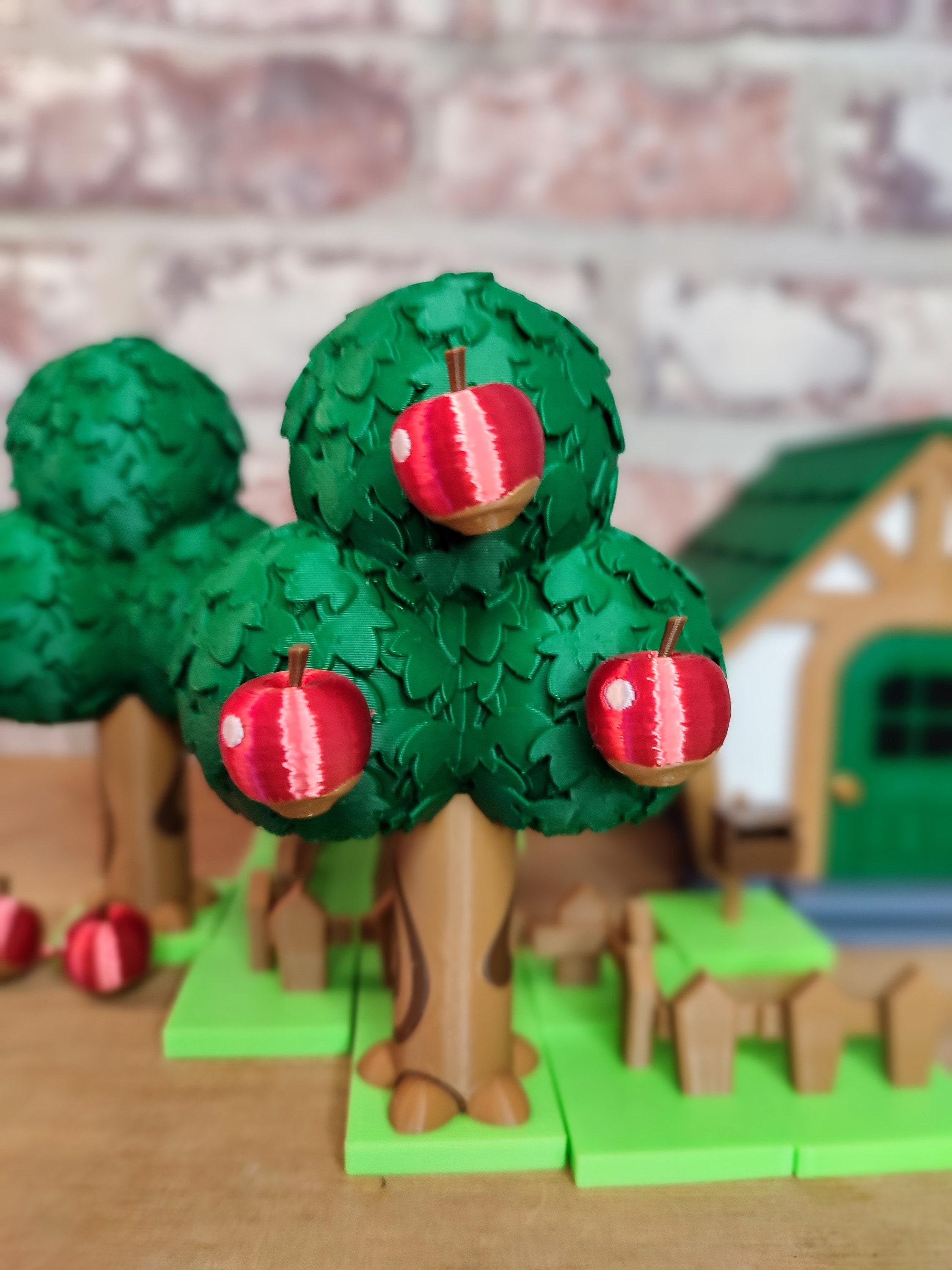 Animal Crossing Tree 3D Print - Etsy UK