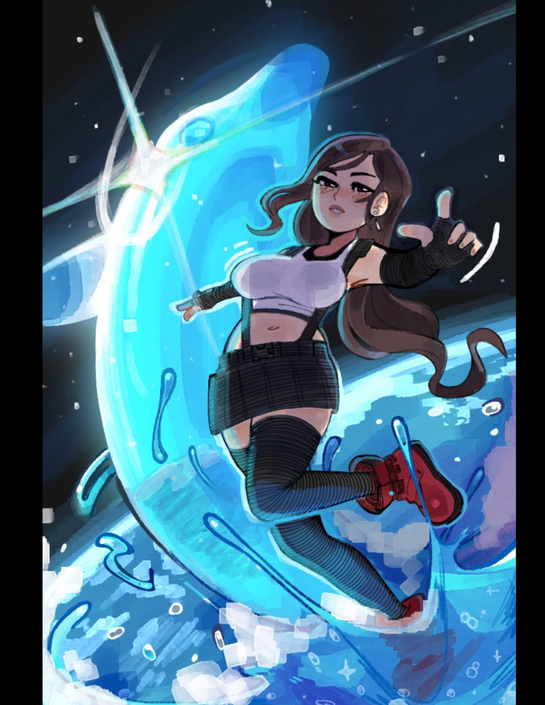 Tifa Print - Etsy