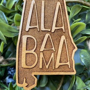 State of Alabama Magnet - Souvenir| Christmas - Etsy