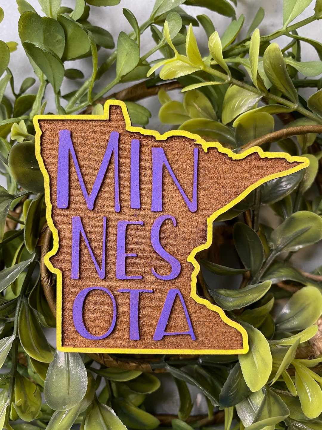 State of Minnesota Magnet - Souvenir| Christmas - Etsy