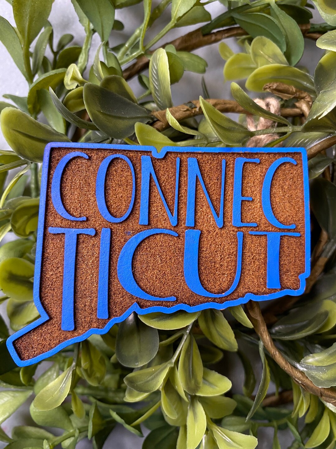 State of Connecticut Magnet - Souvenir| Christmas - Etsy