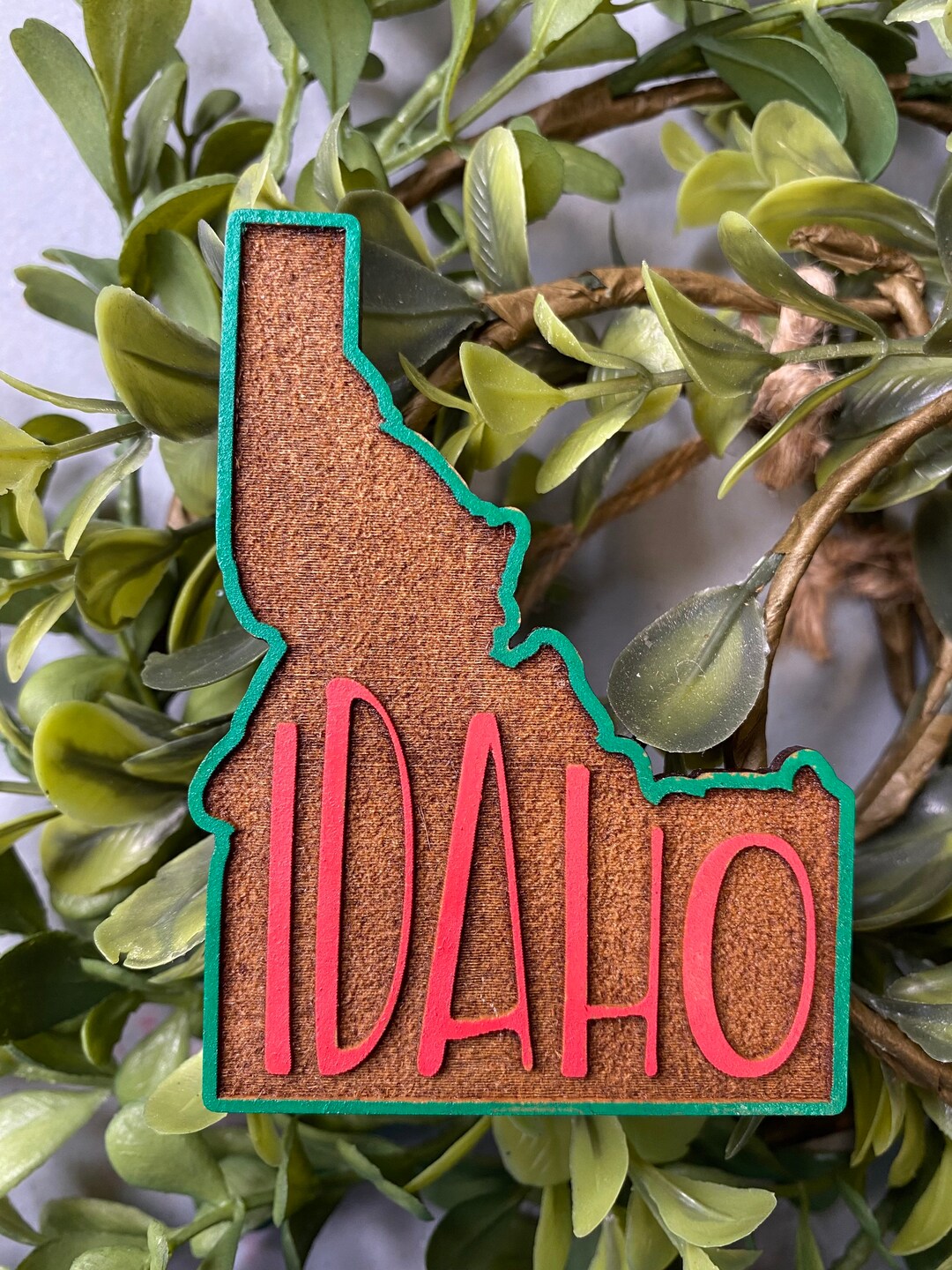 State of Idaho Magnet - Souvenir| Christmas - Etsy