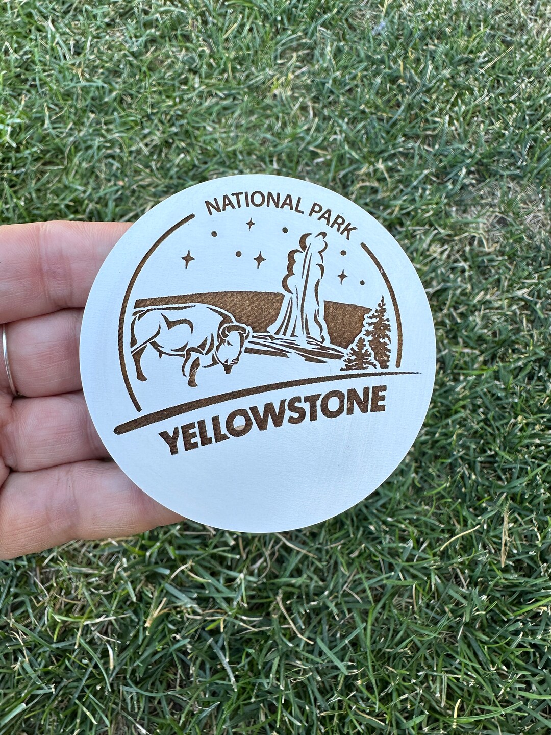 Yellowstone National Park Magnet | Souvenir | Keepsake | Travel ...