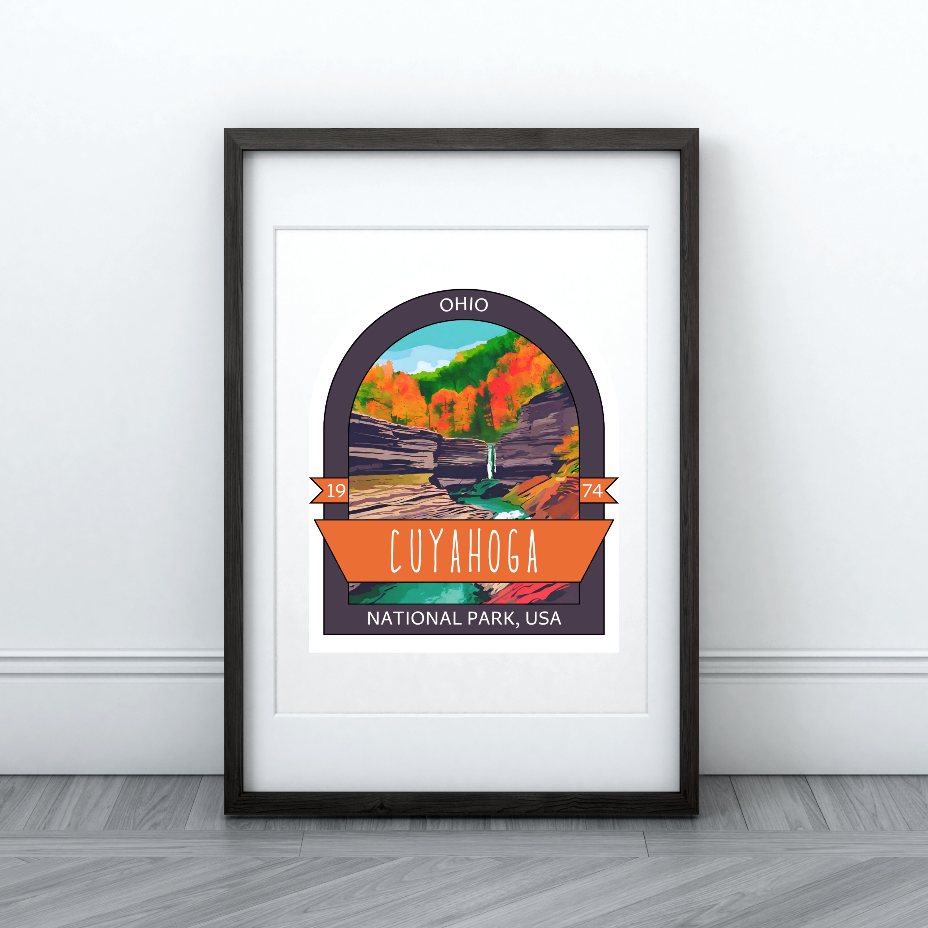 Cuyahoga National Park SVG PNG, Digital File of Cuyahoga Valley ...