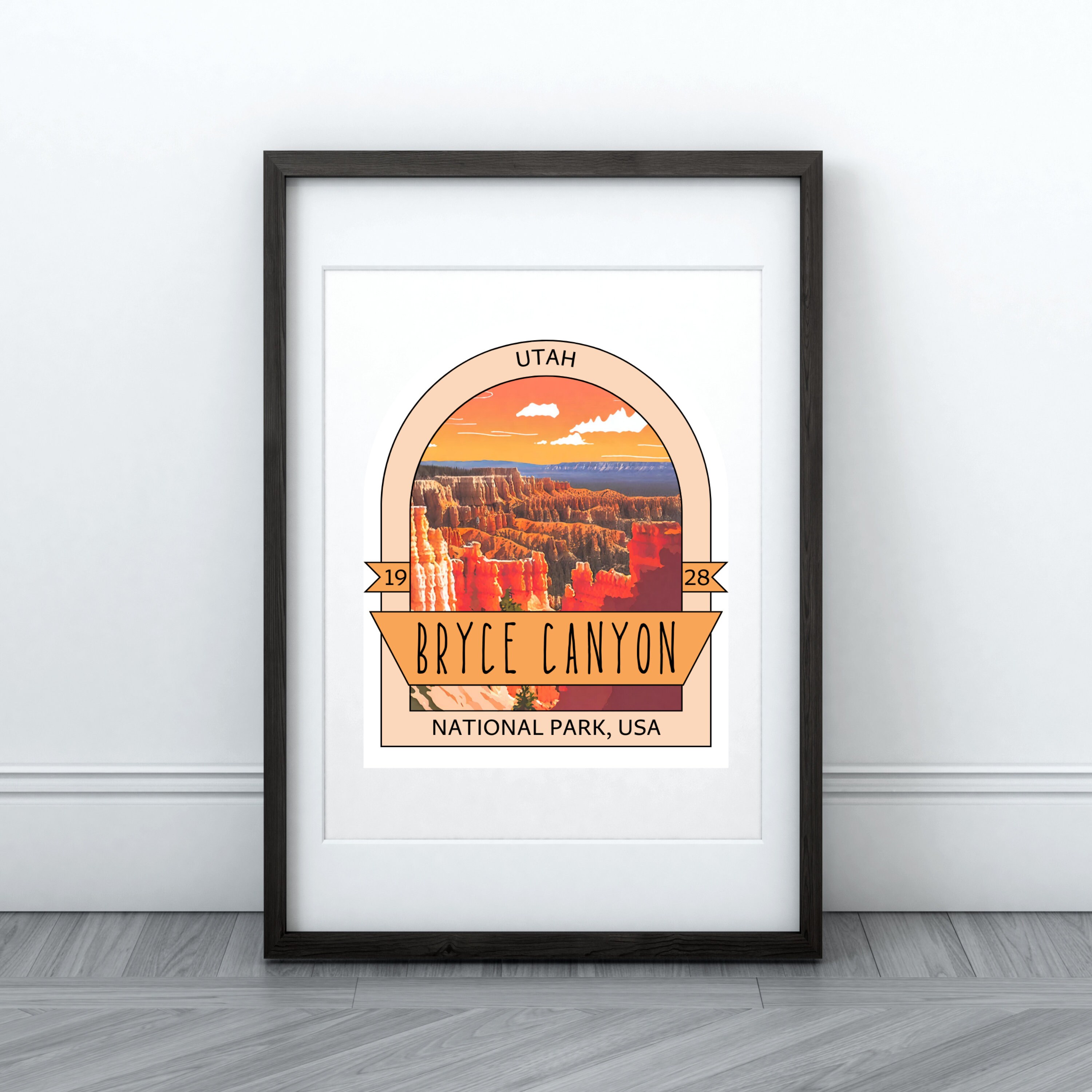 Bryce Canyon National Park SVG + PNG, Digital File of Bryce Canyon ...