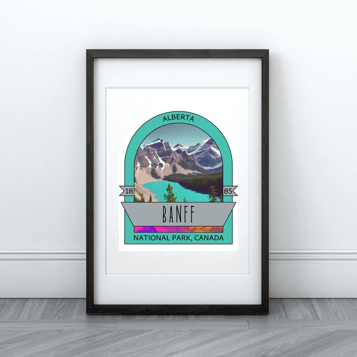 Banff National Park SVG PNG, Digital File of Banff National Park, Banff ...