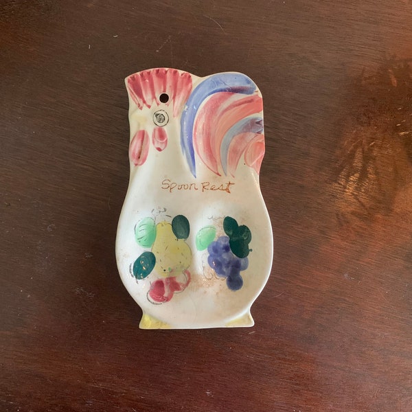 Vintage Spoon Rest - Etsy