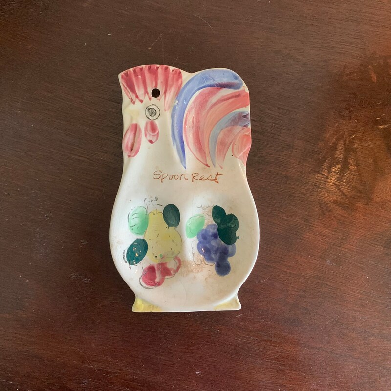 Vintage Spoon Rest - Etsy