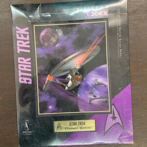 Vintage Star Trek Visicom 3D Prints - Your Choice: “phaser Battle” or ...