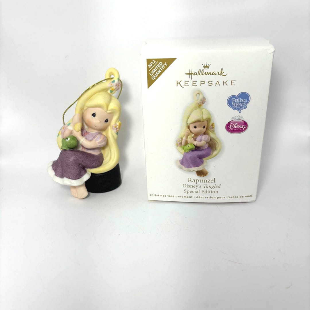 Rapunzel From Tangled - Hallmark Keepsake Ornament - Precious Moments ...