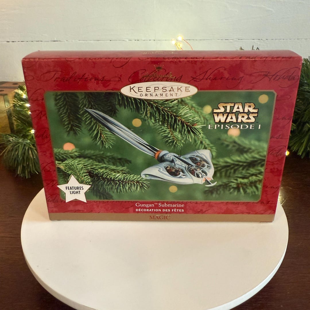 Star Wars Episode 1 Gungan Submarine Magic Light Hallmark Keepsake ...