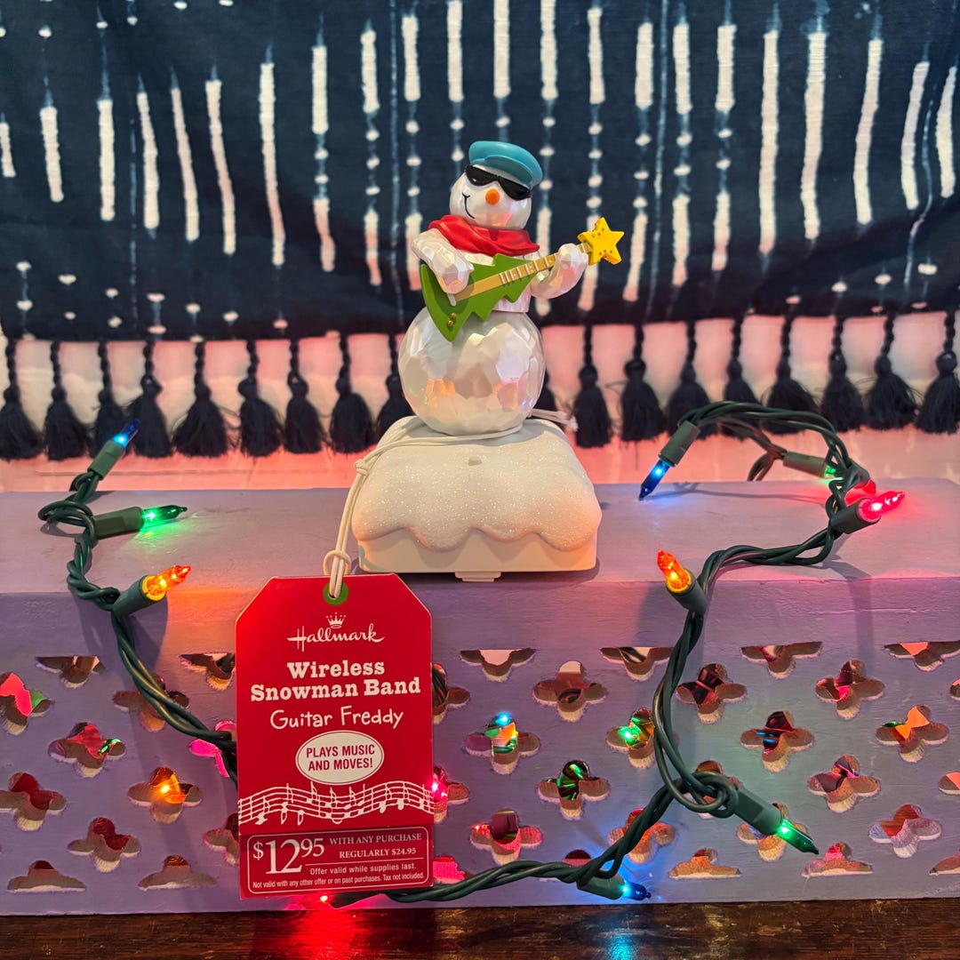 Snowman Band Guitar Freddy - Etsy