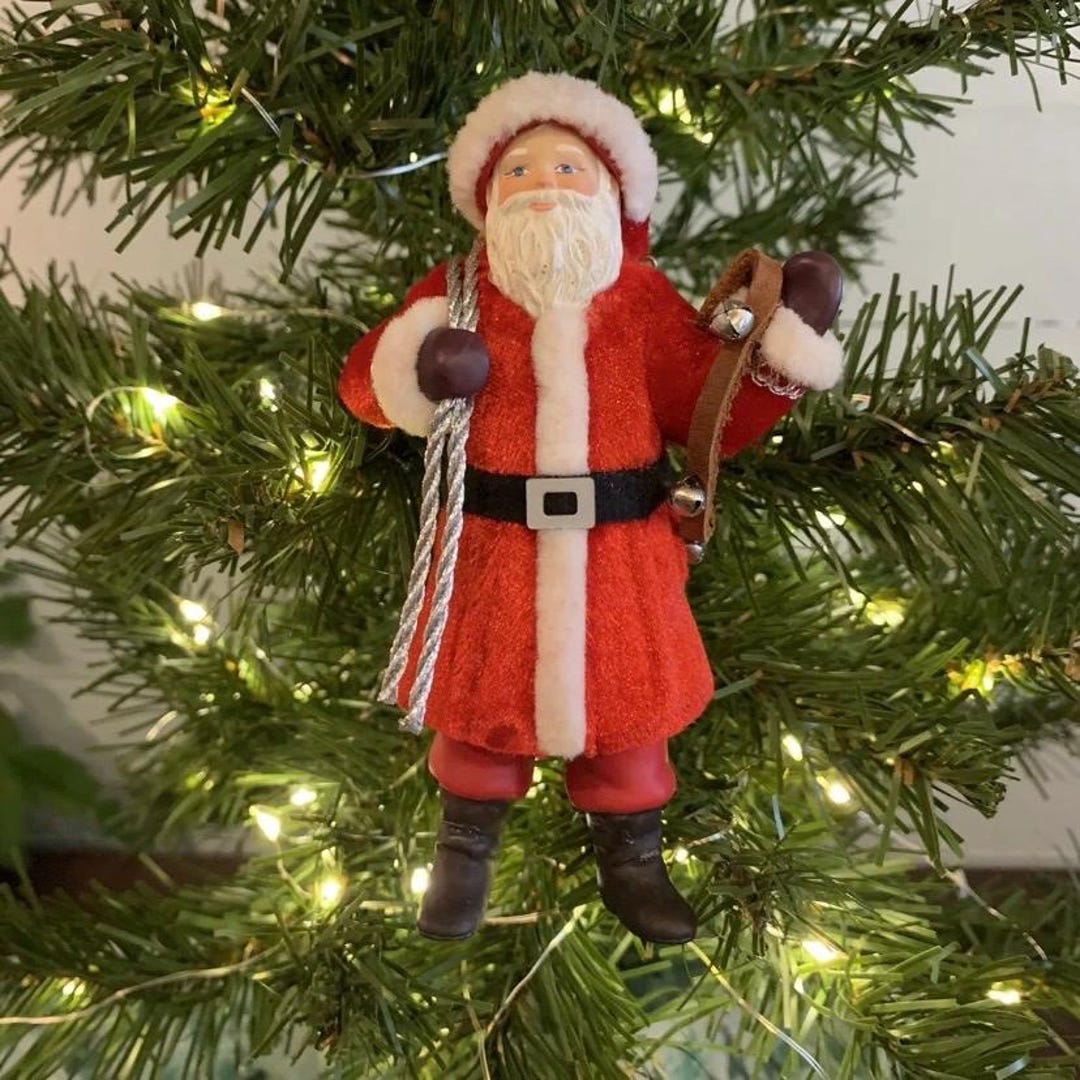Red Joyful Santa - #5 in the Hallmark Keepsake Father Christmas Series ...
