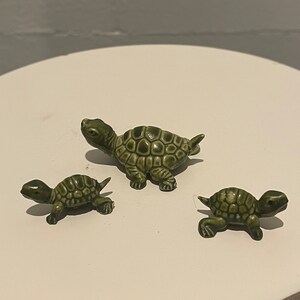 Three Tiny Turtles Plastic Made in Hong Kong - Etsy