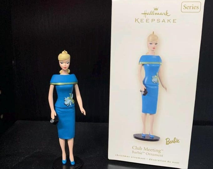 Barbie Club Meeting Hallmark Keepsake Ornament - 15th in Series - Etsy