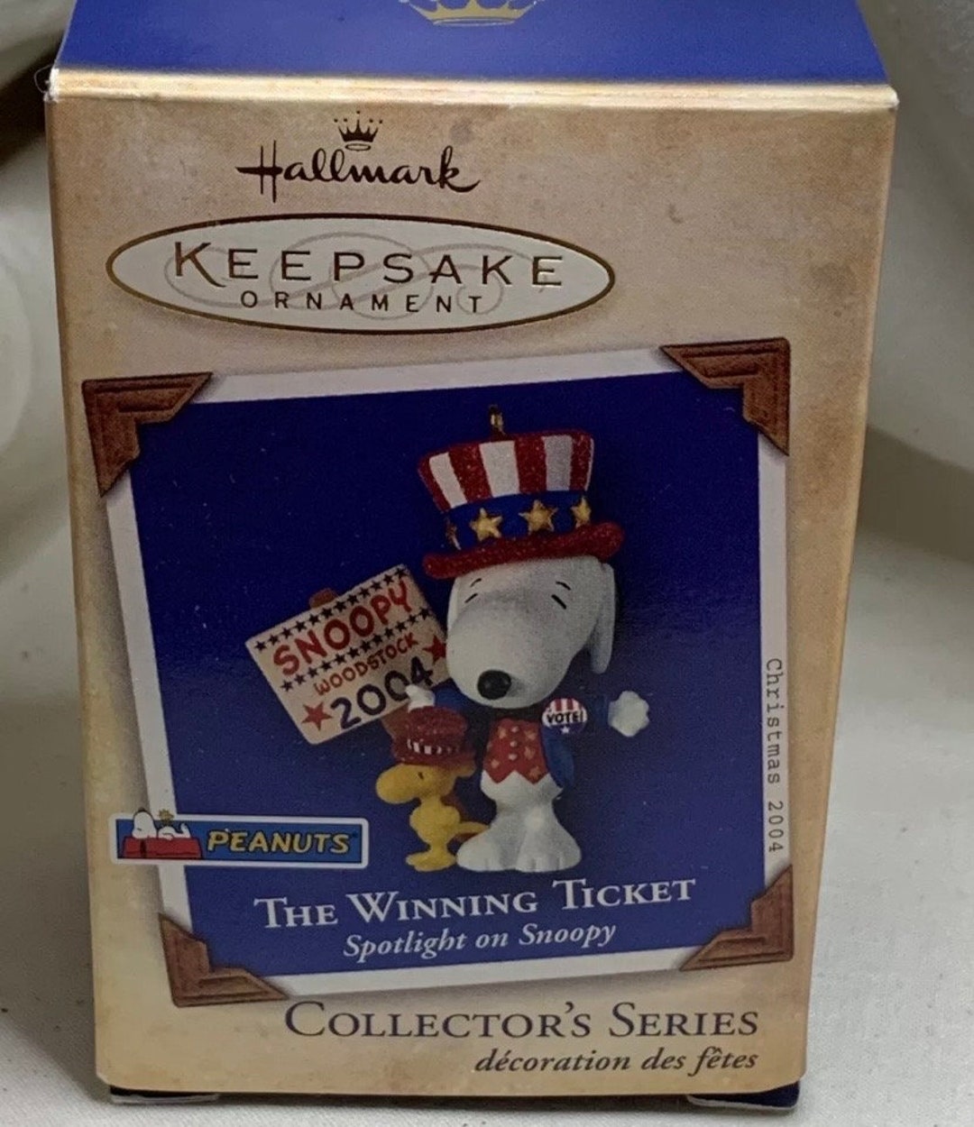 Snoopy the Winning Ticket Spotlight on Snoopy Hallmark Keepsake ...