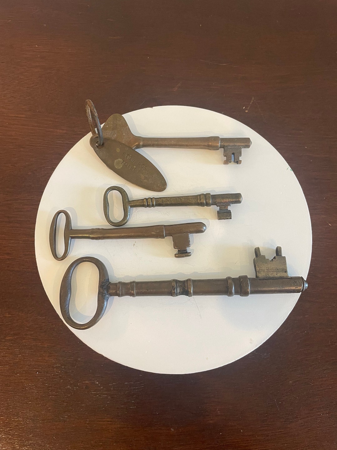 Antique Skeleton Keys - Choice of Four - Etsy