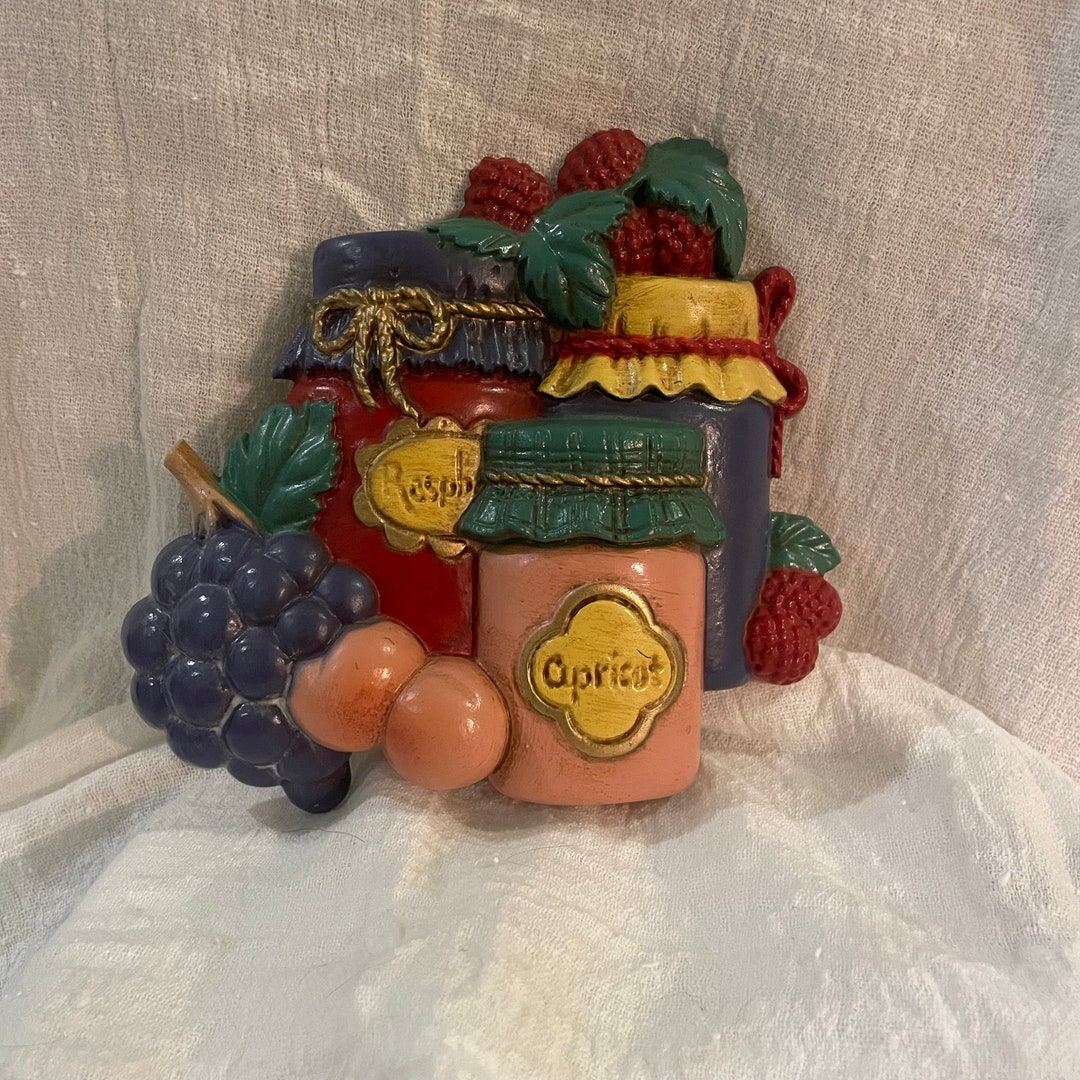 Jelly Jam Plastic Wall Decor Home Interiors 1997 - Etsy