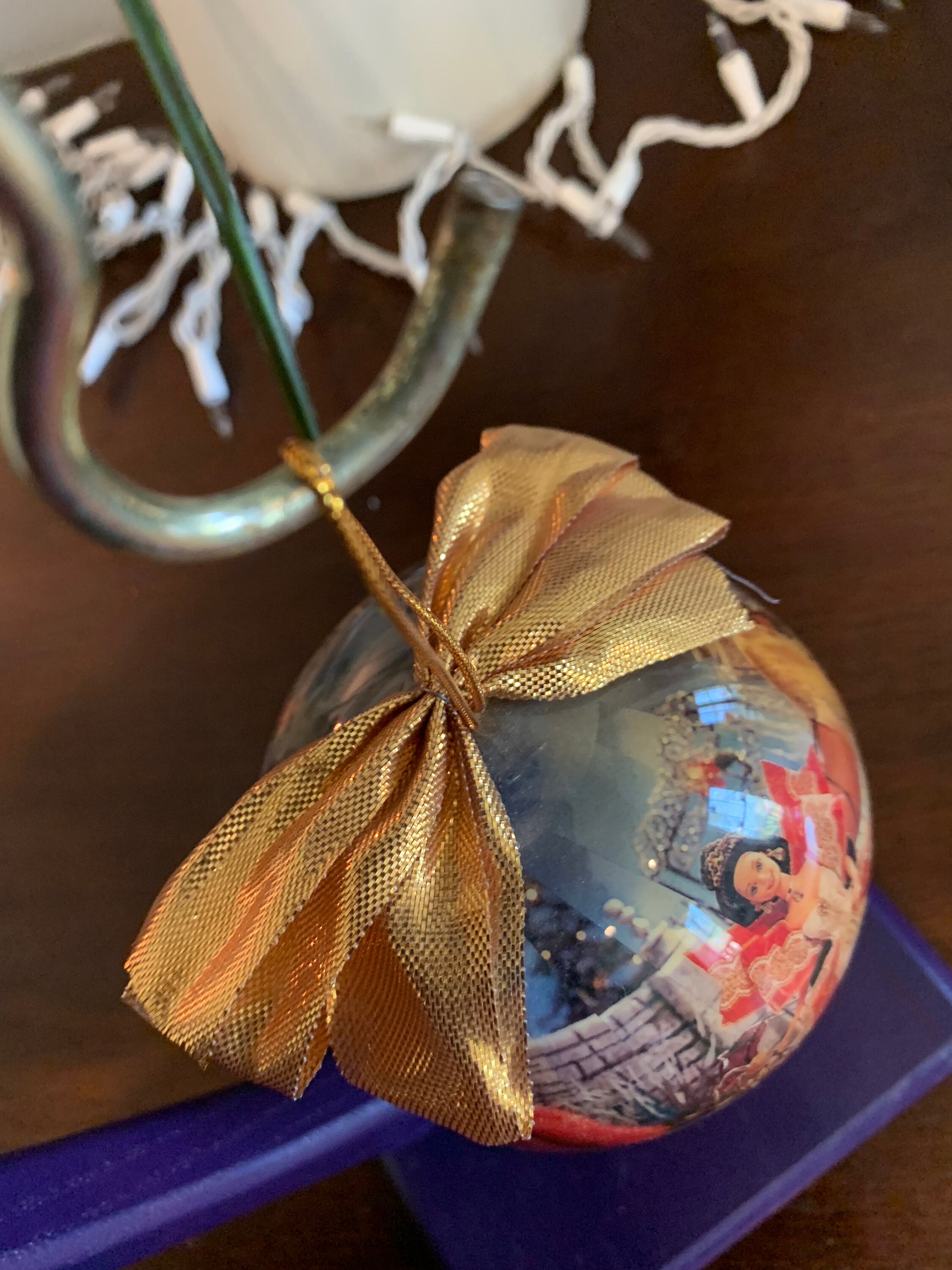 Vintage Holiday Barbie Decoupage Christmas Ornament by Matrix - 1997 - Etsy