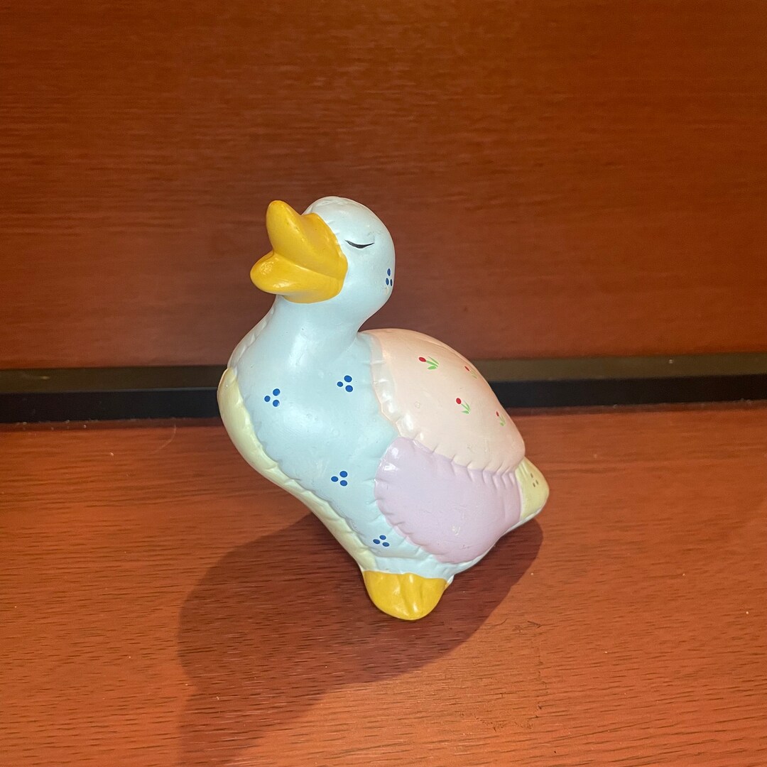 Small Ceramic Patchwork Duck - Etsy