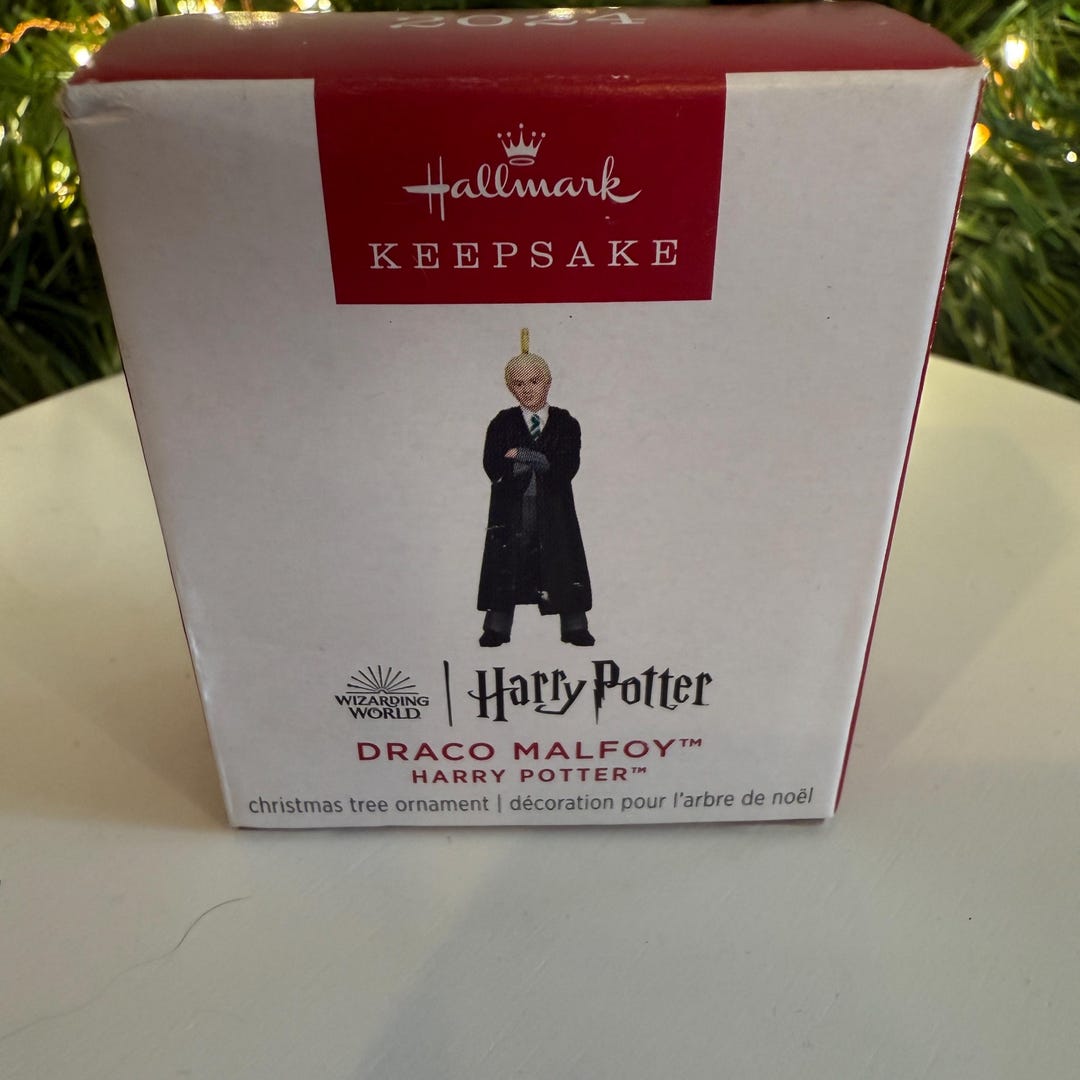 Draco Malloy - Harry Potter - Miniature Hallmark Keepsake Ornament - Etsy