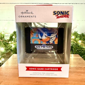 Sonic the Hedgehog Game Cartridge - Hallmark Ornament - NRFB - Etsy