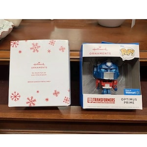 Optimus Prime - Transformers - Hallmark Ornament - Funko Pop! - NRFB - Etsy