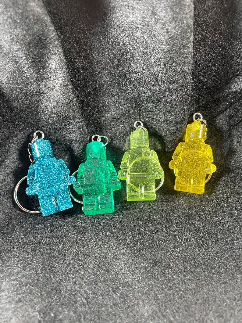 Lego Figure Keychains - Etsy