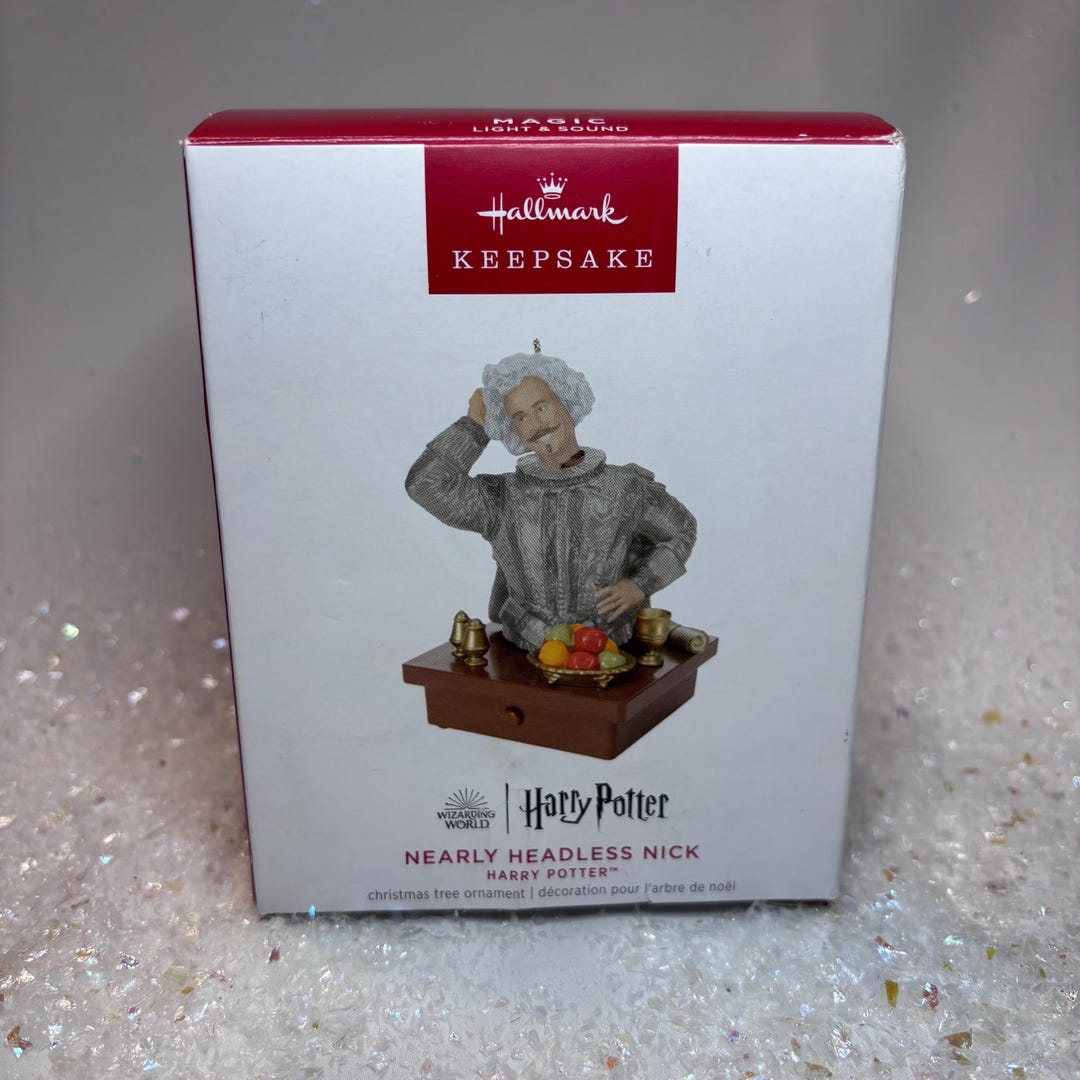 Nearly Headless Nick - Harry Potter - Magic Hallmark Keepsake Ornament ...