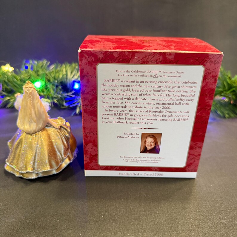 Hallmark Celebration Barbie - Keepsake Ornament - 2000 - Etsy