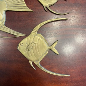 Four Brass Fish - Etsy