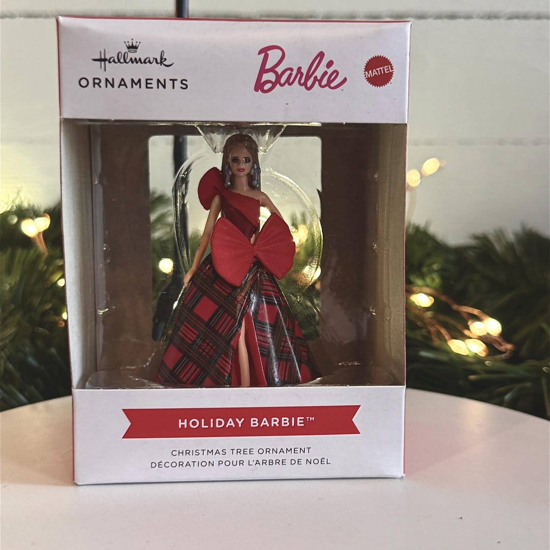 Holiday Barbie Hallmark Ornament - NIB - Etsy