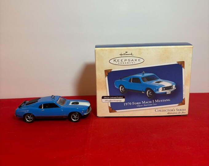 1970 Ford Mach 1 Mustang - Hallmark Keepsake Ornament - Classic ...