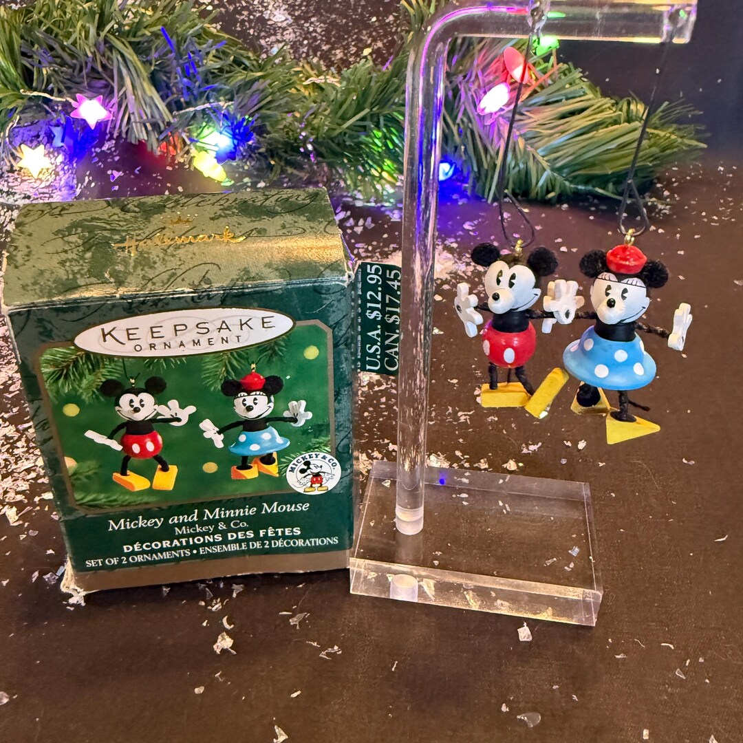 Mickey and Minnie Mouse - Mickey & Co. - Hallmark Keepsake Ornament ...