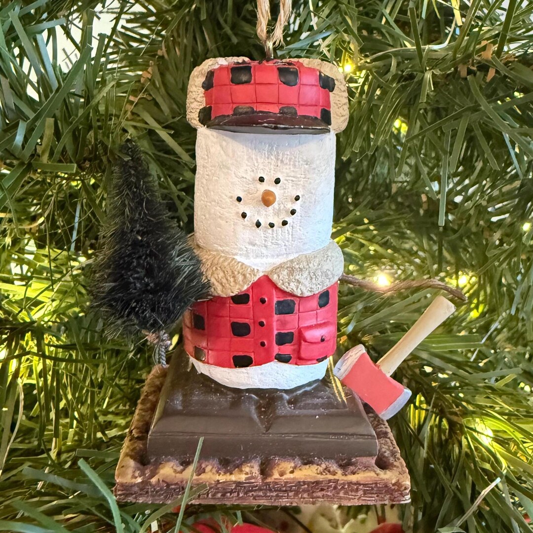 The Original S’mores Snowman by Midwest - Lumberjack - Etsy