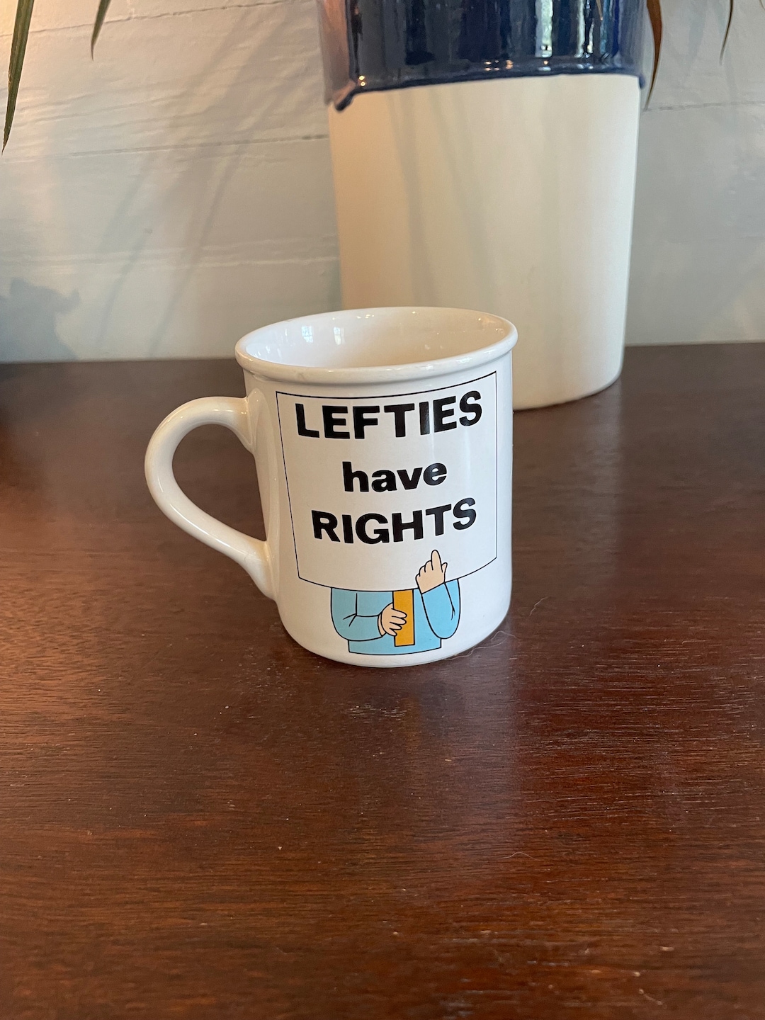 Lefties Have Rights Vintage Coffee Cup Mug - Etsy