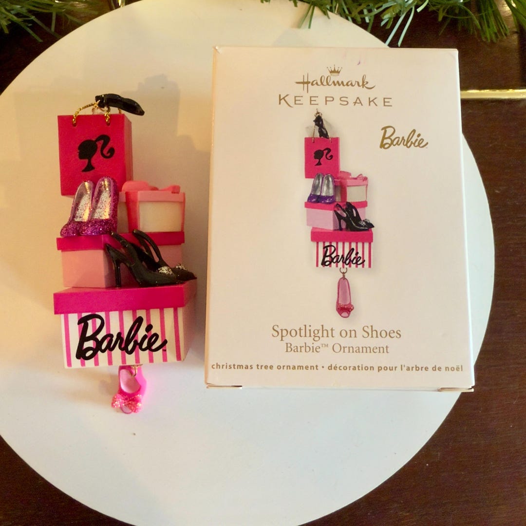 Barbie Spotlight on Shoes - Hallmark Keepsake Ornament - Etsy