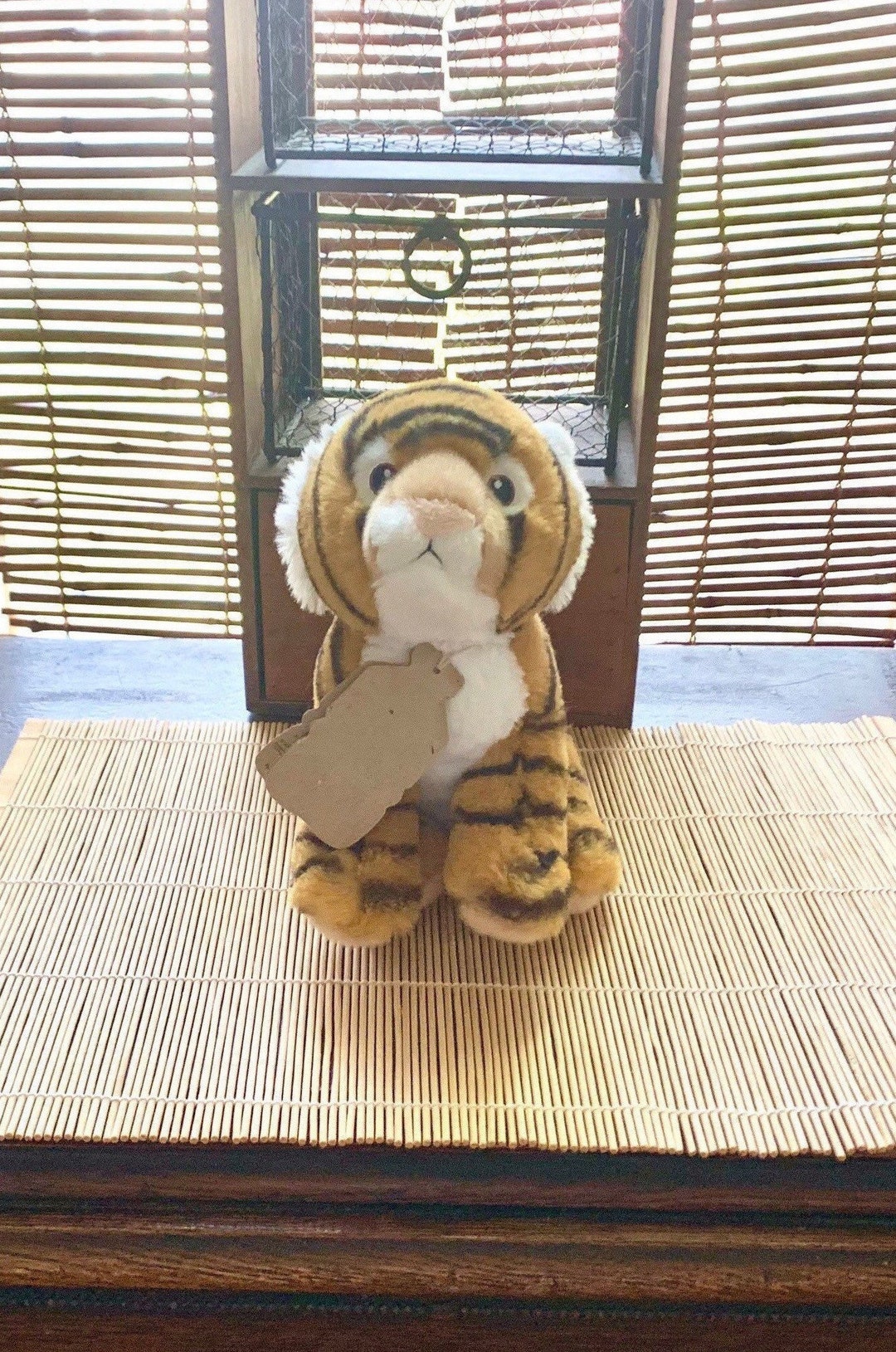 Vintage Bengal Tiger Soft Plush Toy From Eco Nation Made From Recycled ...