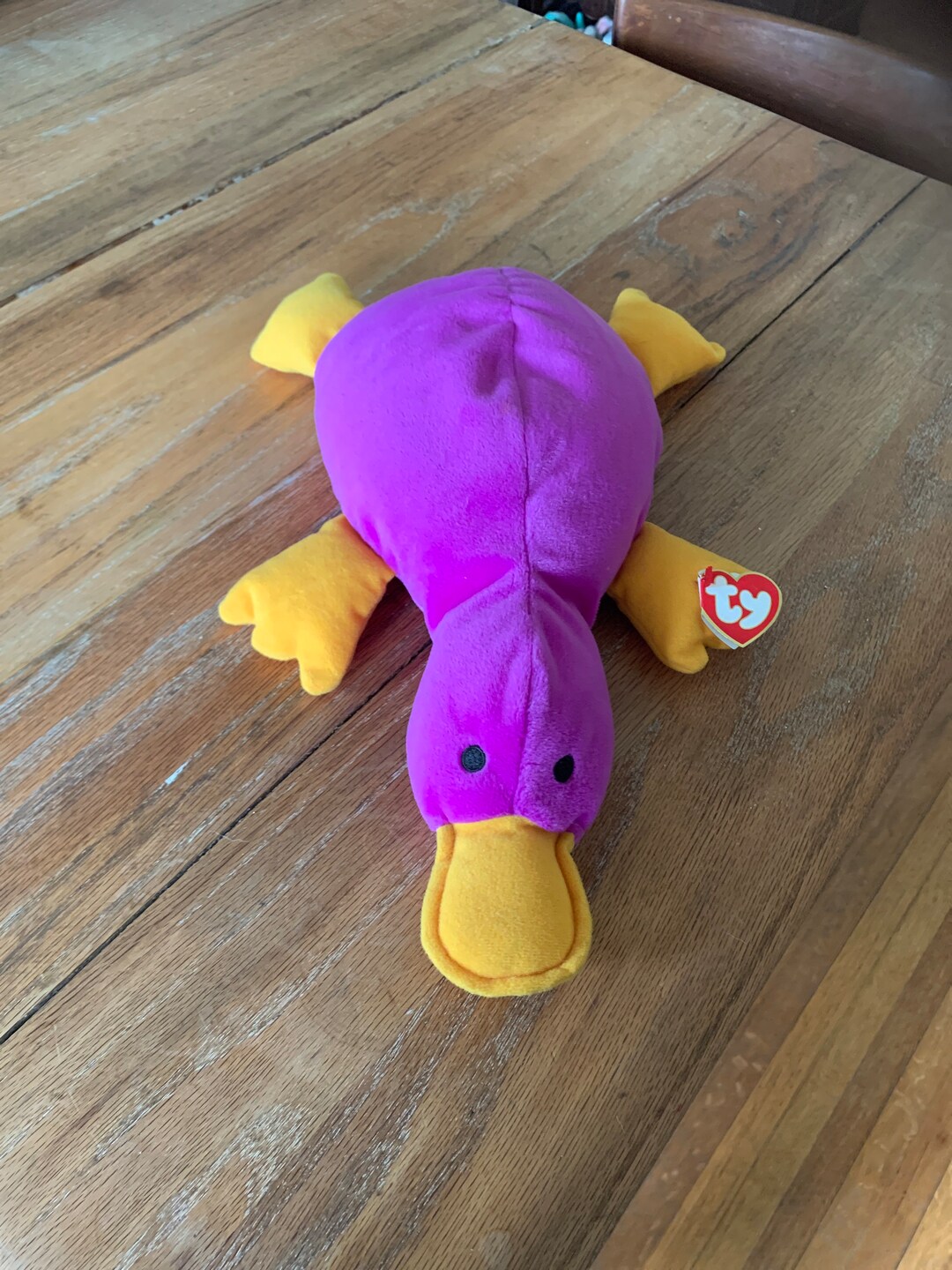 Paddles TY Pillow Pals Vintage Platypus Plush Toy - Etsy