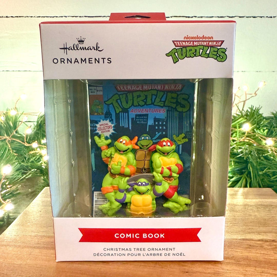 Teenage Mutant Ninja Turtles Hallmark Ornament - Comic Book - NRFB - Etsy