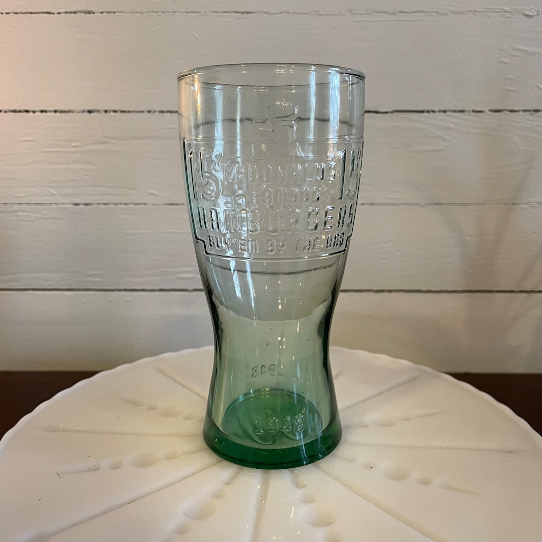 Green Mcdonald’s Collectible Glass - Etsy