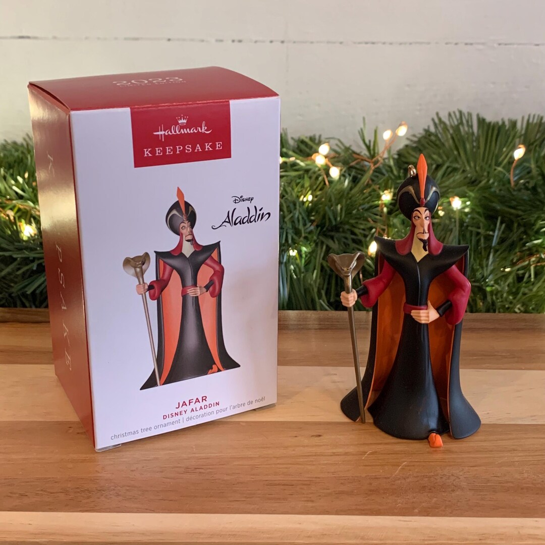 Jafar From Disneys Aladdin Hallmark Keepsake Ornament - Etsy