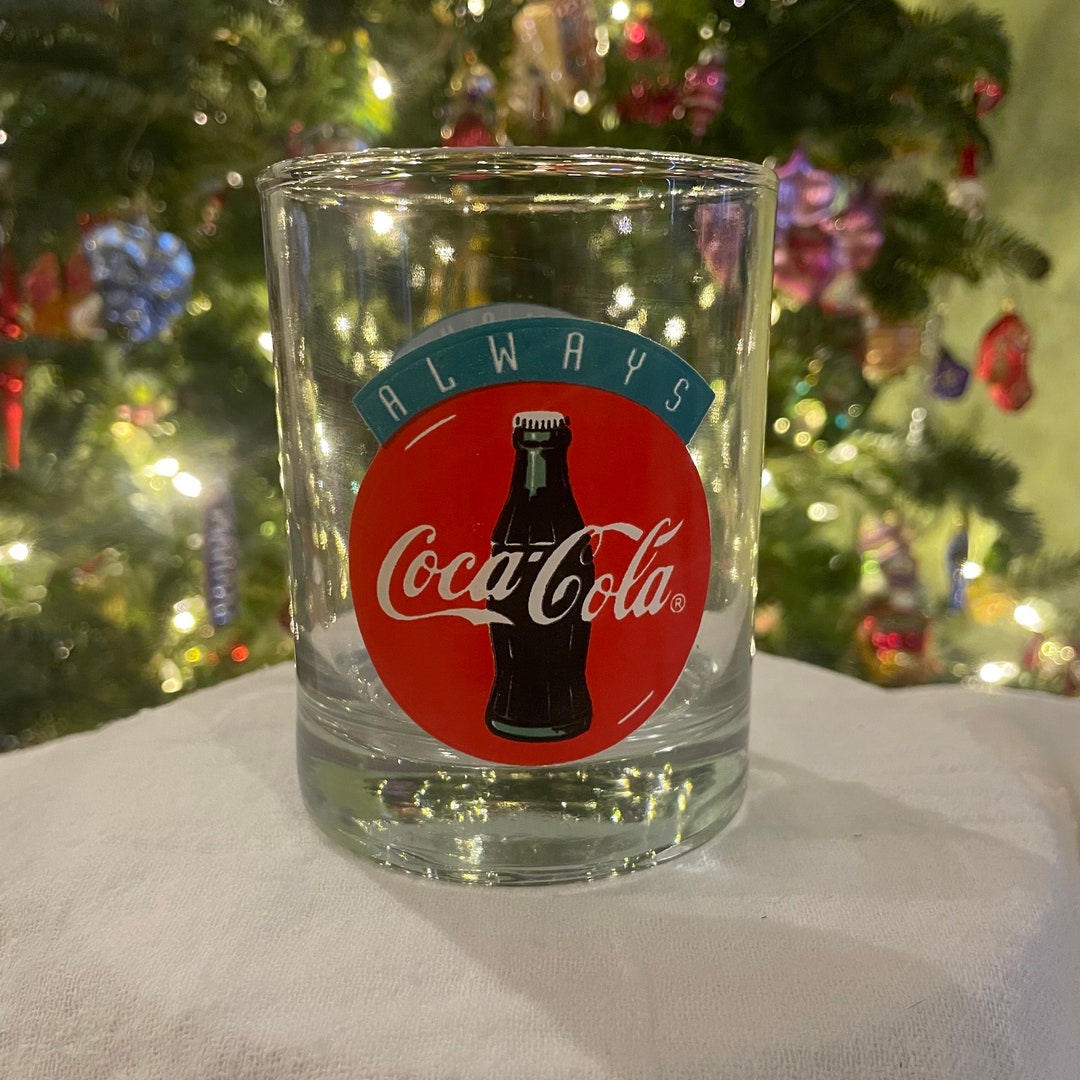 Coca-cola Rocks Glass - Etsy