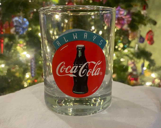 Coca-cola Rocks Glass - Etsy